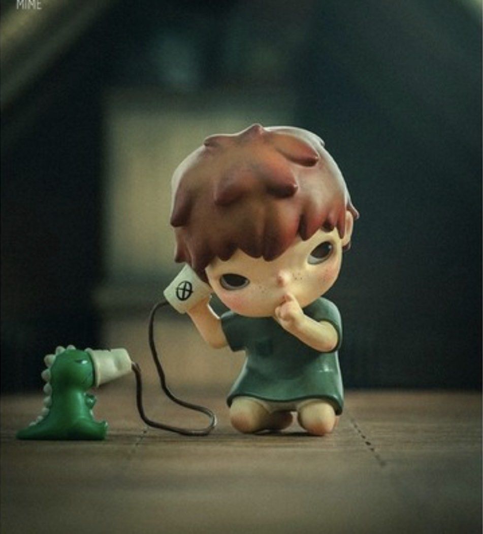 Pop Mart Hirono Echo Series Figure - Eaten, Mime Series - Secrecy ...