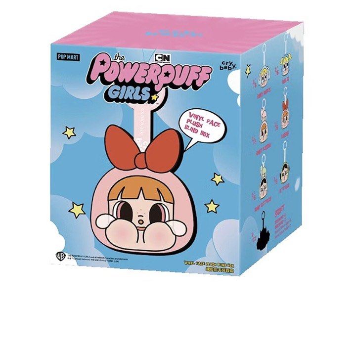 POP MART Powerpuff Girls Vinyl Face Plush Blind Box, Hobbies & Toys ...
