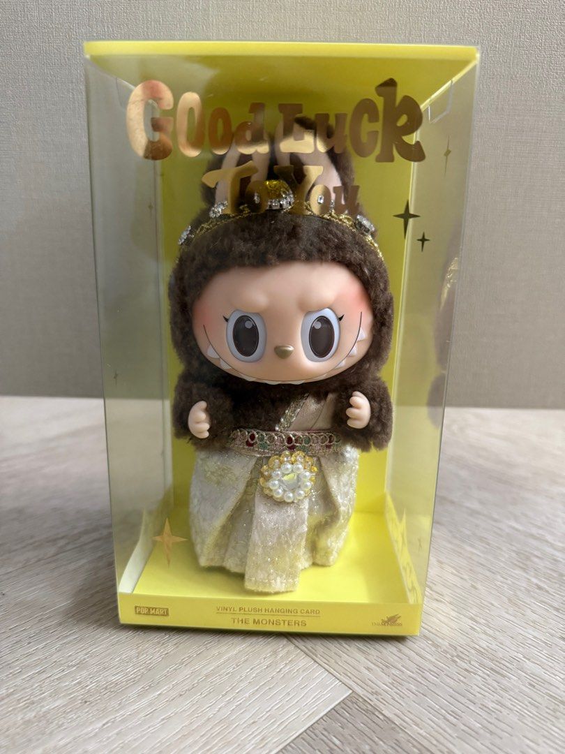 Pop Mart The Monsters Good Luck To You Vinyl Plush, Hobbies & Toys ...