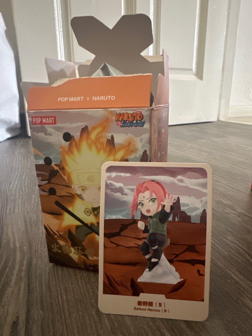 POP MART x Naruto Sakura Haruno Figure, Hobbies & Toys, Toys & Games on ...