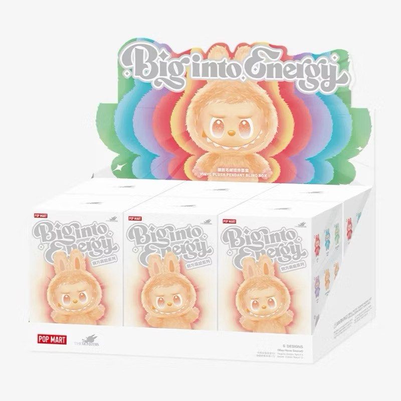 POPMART FULL CARTON V3 LABUBU THE MONSTERS Big into Energy Series-Vinyl ...