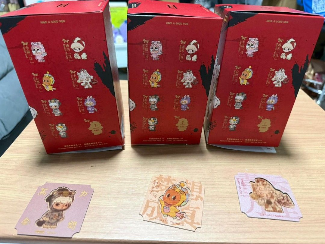 Popmart have a good run twinkle ,skullpanda sharp wisdom, hirono ...