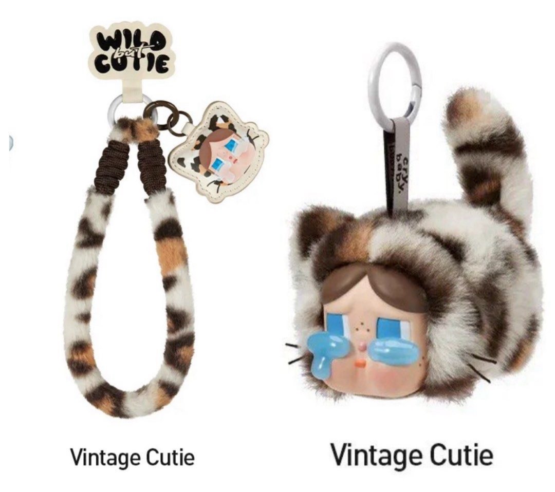 Popmart cry baby wild but Cutie vintage set, Hobbies & Toys, Toys ...