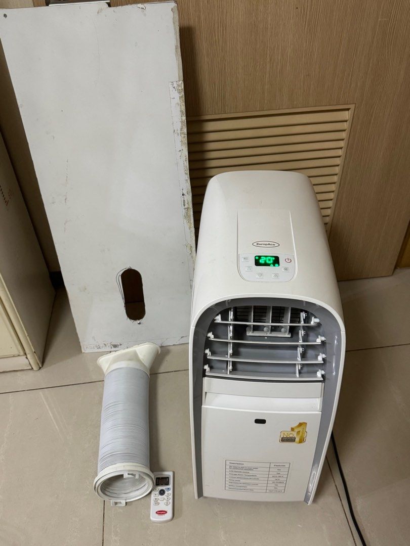 Portable Aircon EuropAce 12000BTU Portable Air Conditioner, TV & Home ...