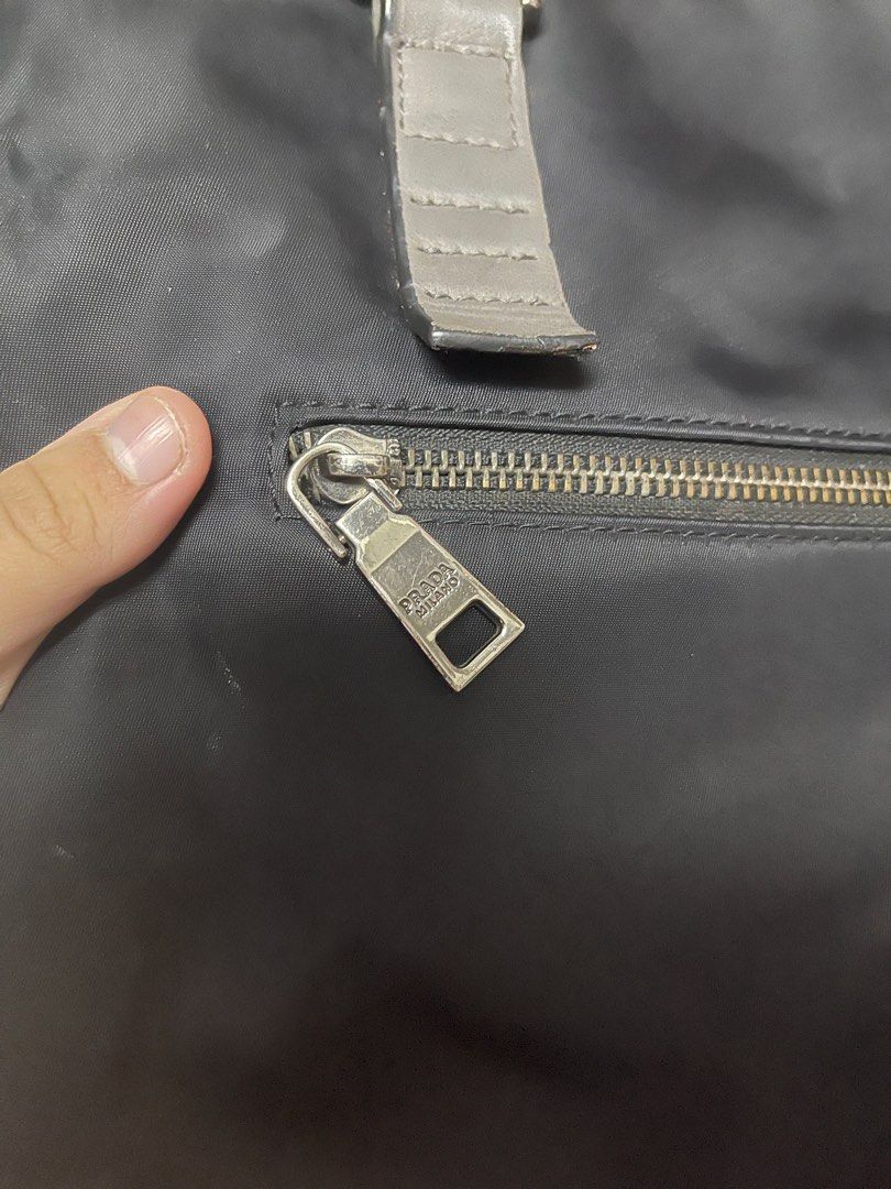 Prada Milano Black Tote Bag, Women's Fashion, Bags & Wallets, Tote Bags ...