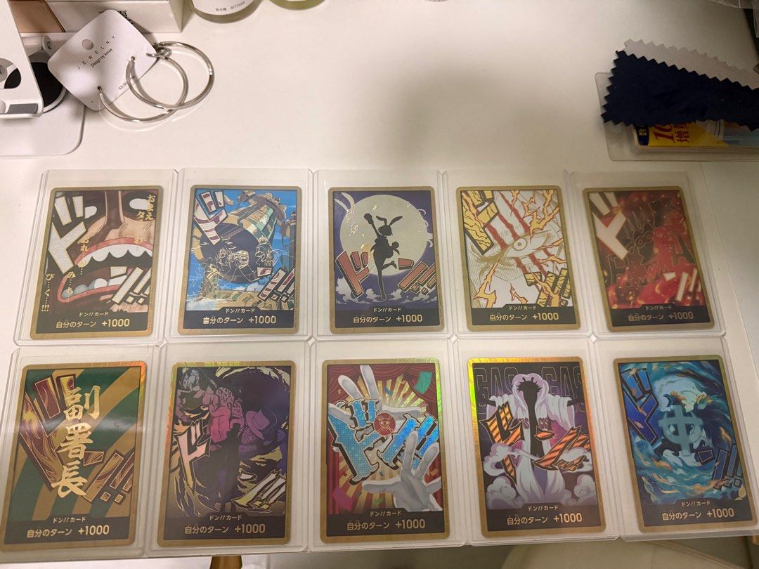 PRB02 GOLD DON ONE PIECE CARD GAME, Hobbies & Toys, Toys & Games on ...