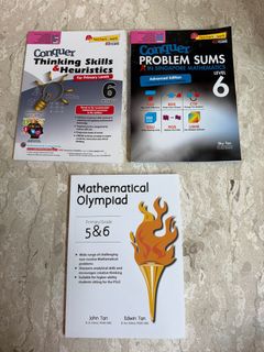 3 books for $20 - Conquer Exam-Standard Mathematics Problem Sums ...