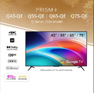PRISM+ Q-Ultra Series QLED+ 2026 Model, TV & Home Appliances, TV ...