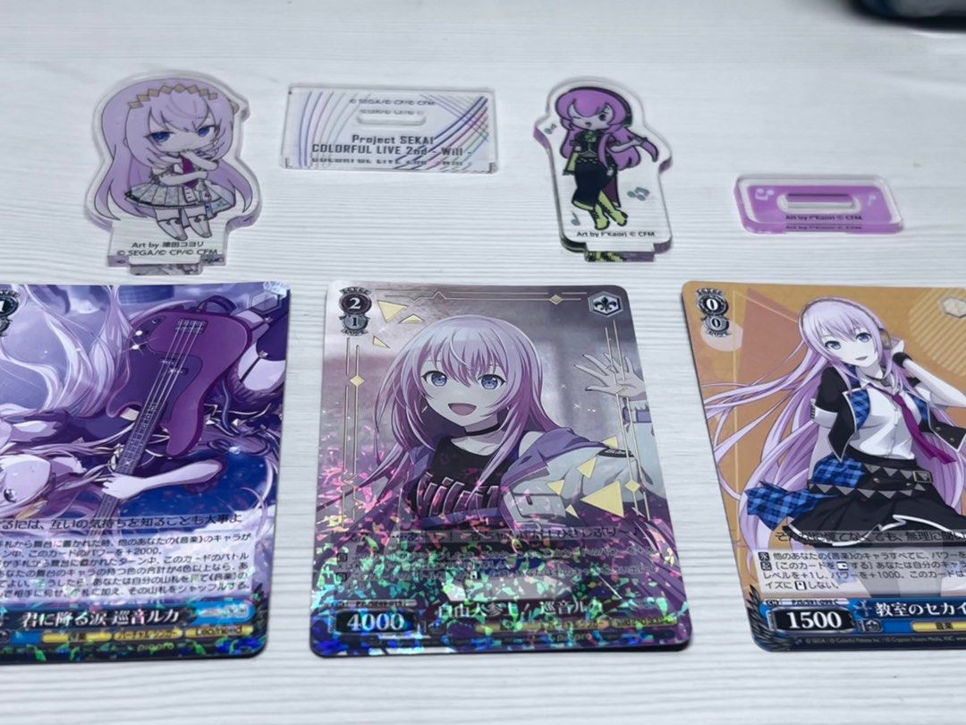 Project Sekai 卡牌及周邊 巡音流歌, 興趣及遊戲, 玩具 & 遊戲類 - Carousell
