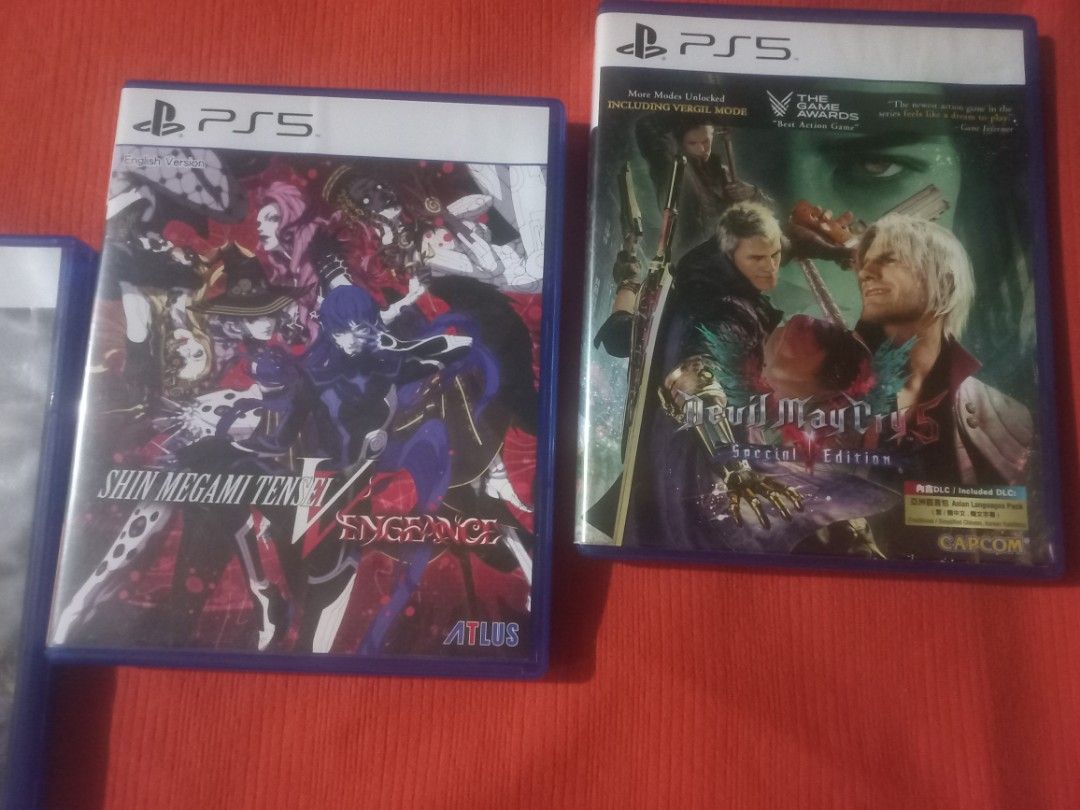 PS5 Shin Megami Assassins Creed mirage Devil May Cry 5, Video Gaming ...