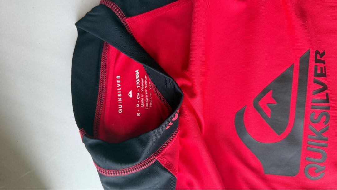 Quicksilver swim wear, Men's Fashion, Tops & Sets, Swim Top & Rash ...