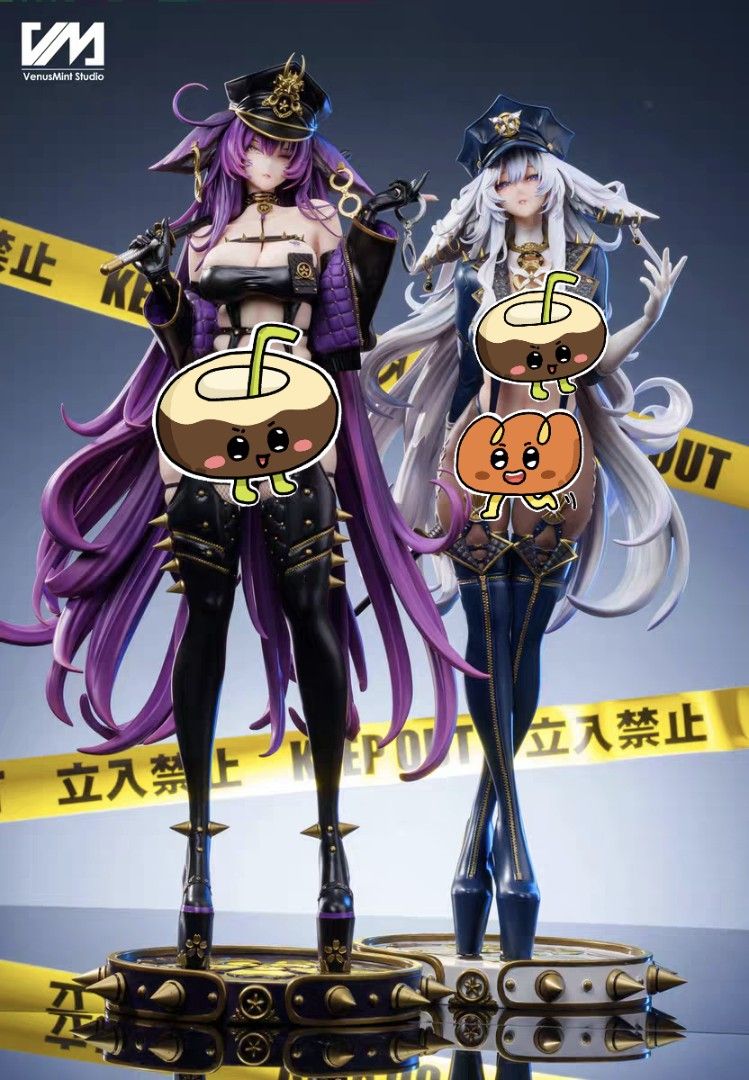 RECAST PO / Preorder Azur Lane Musashi or Shinano (police officer ...