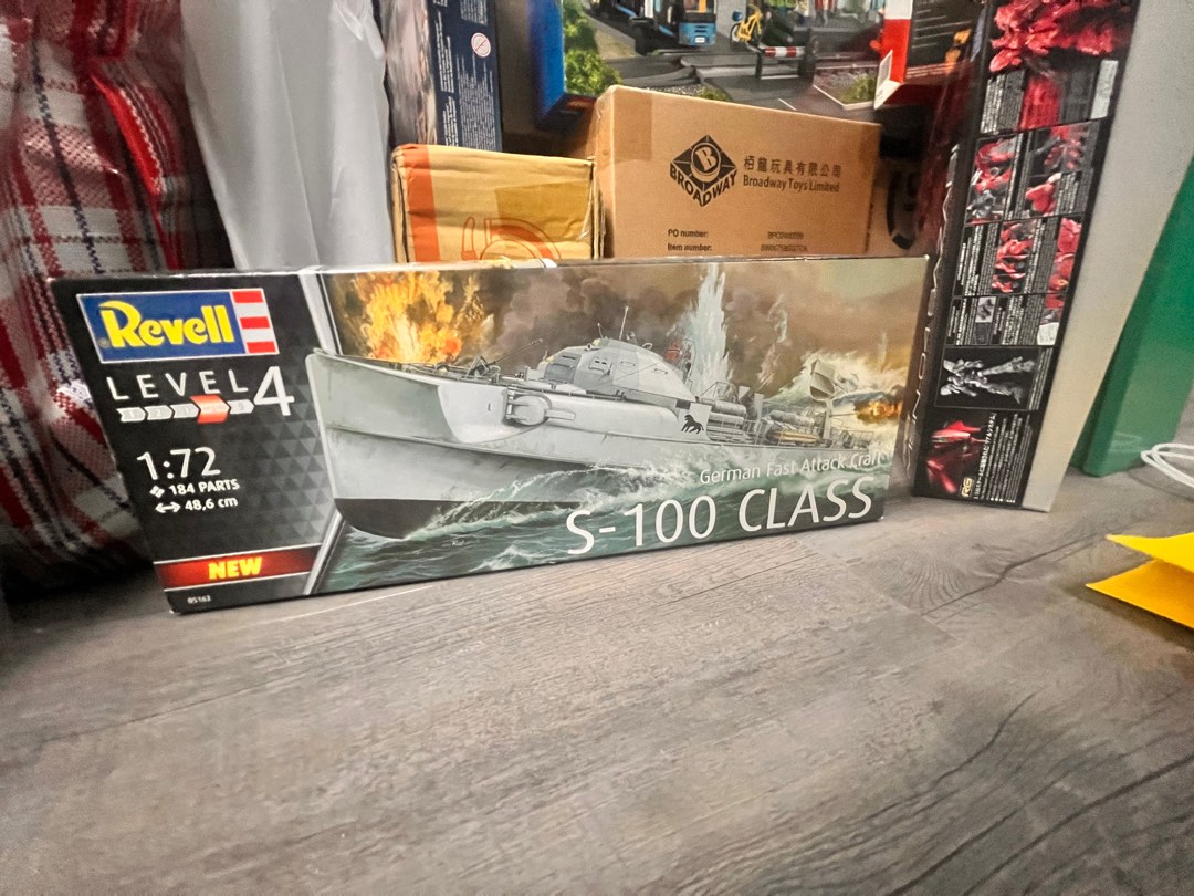 Revell S-100 Class German Fast Attack Craft 模型, 興趣及遊戲, 玩具 & 遊戲類 - Carousell
