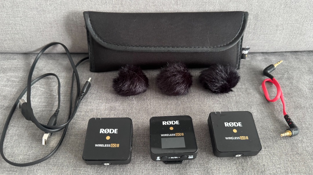 Rode Wireless GO II (1 Receiver + 2 Transmitters) | Wireless Microphone ...