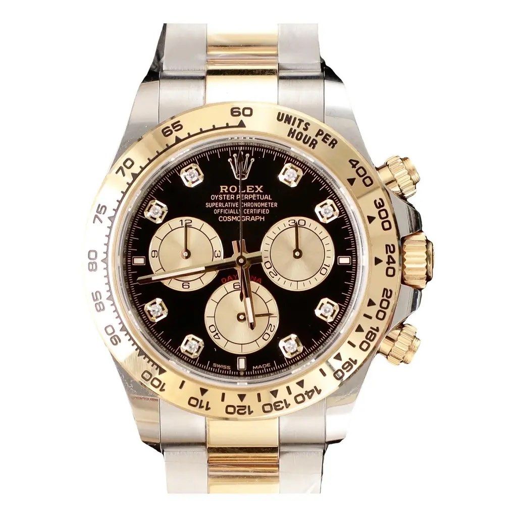 Rolex Daytona Two-Tone Diamond Dial Watch, Luxury, Watches on Carousell