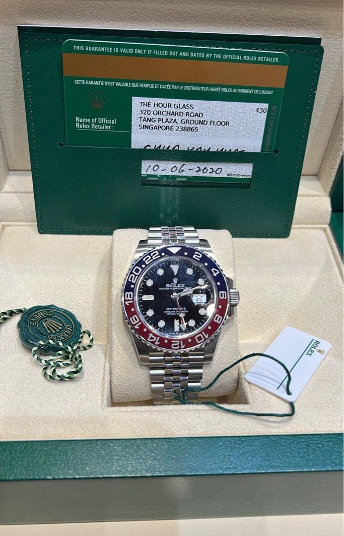 Rolex GMT-Master II Pepsi 126710 BLRO, Luxury, Watches on Carousell