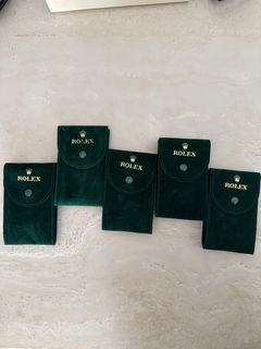 Rolex Watch Box - Green and White, Luxury, Watches on Carousell