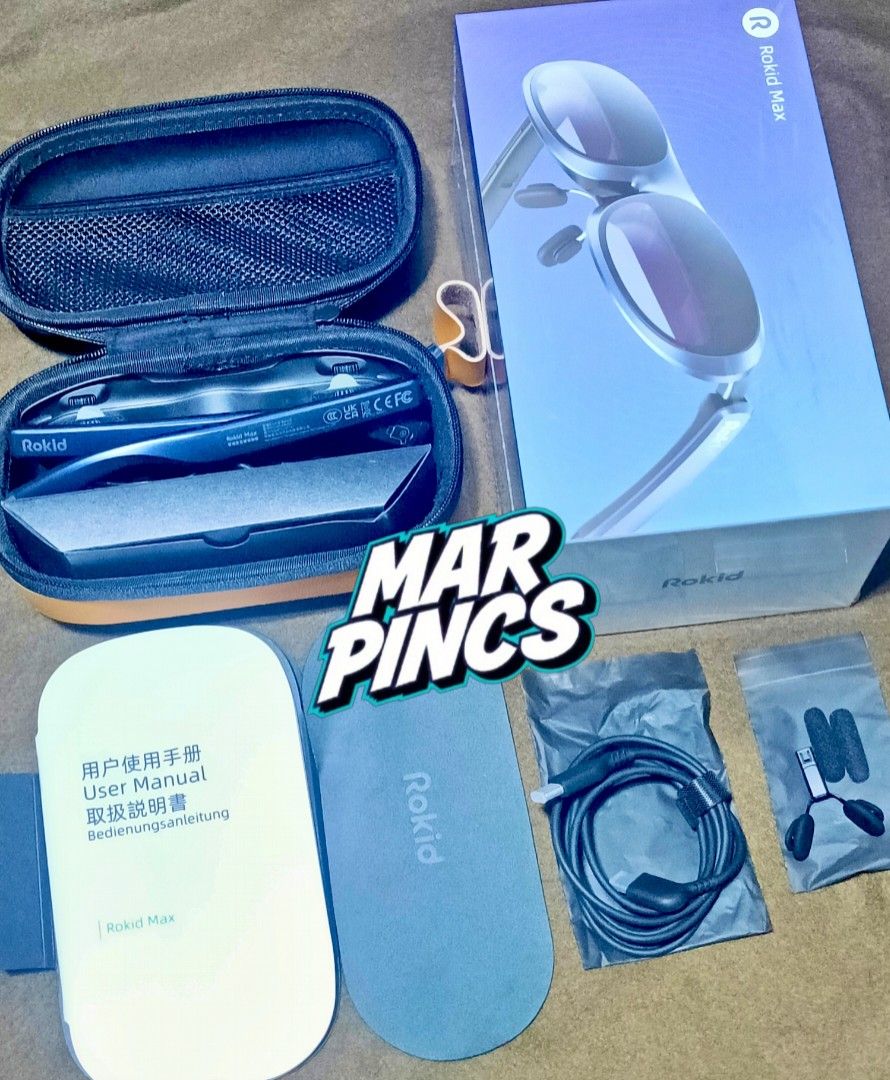 SALE BNEW ROKID MAX AR 3D SMART GLASSES SONY MICRO OLED 215", ROKID ...