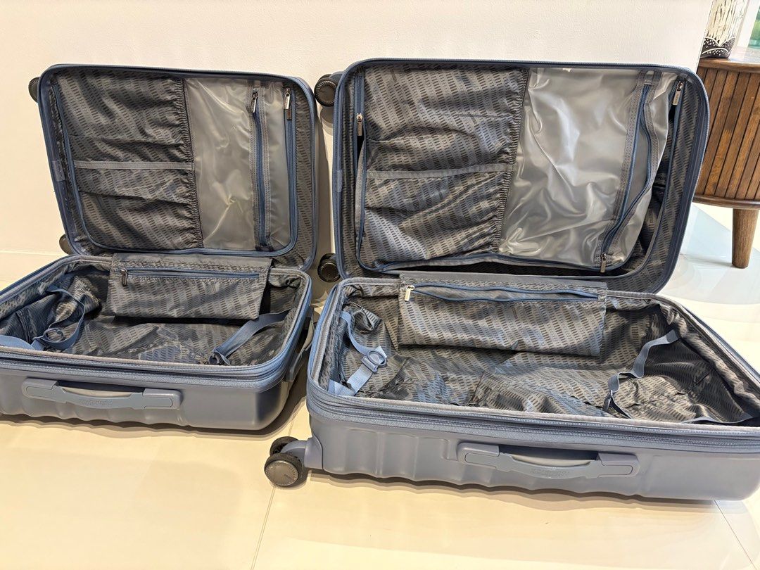 American Tourista Luggage Set - Navy Blue, Hobbies & Toys, Travel ...