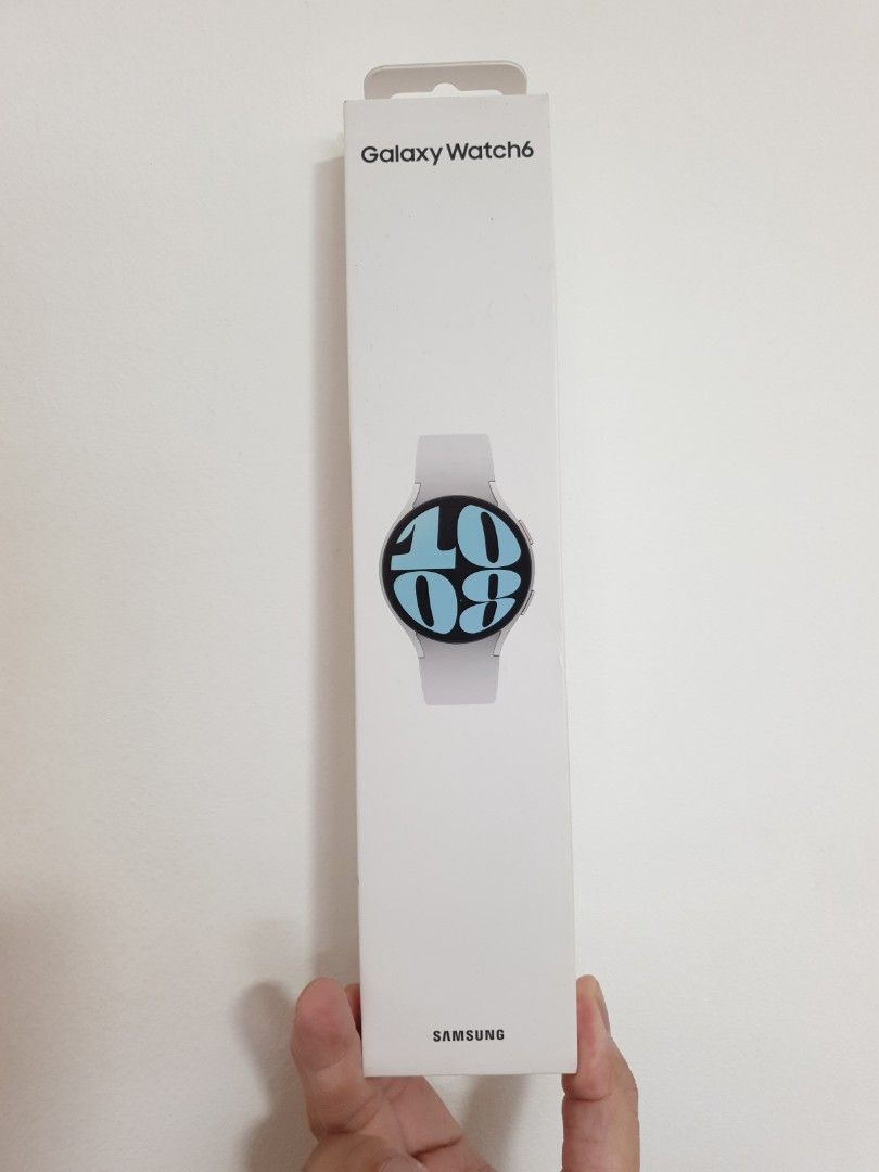 Samsung Watch 6 44mm Silver , LTE , Unopen, Local Set, 1 Year Local ...