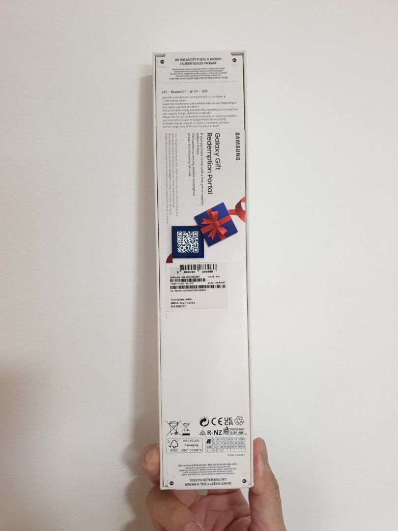 Samsung Watch 6 44mm Silver , LTE , Unopen, Local Set, 1 Year Local ...