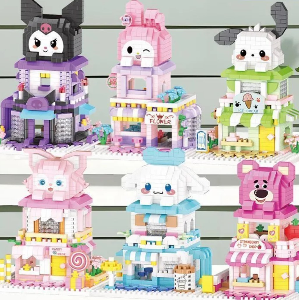 Sanrio/disney bricks, Hobbies & Toys, Stationery & Craft, Handmade ...