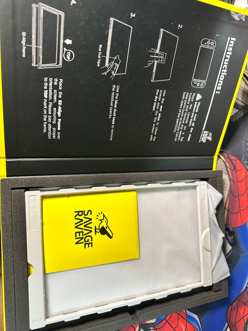 Savage Raven Tempered Glass Screen Protector for ROG Ally X, Mobile ...