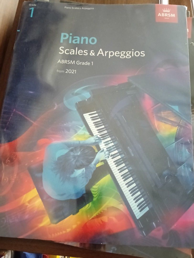 ABRSM Piano Scales and Arpeggios Grade 1, Hobbies & Toys, Music & Media ...