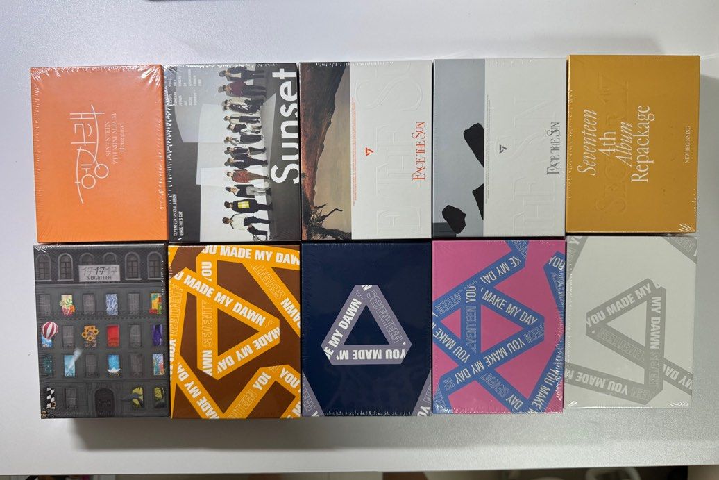 (Sealed) Seventeen Kit Ver., Hobbies & Toys, Memorabilia & Collectibles ...