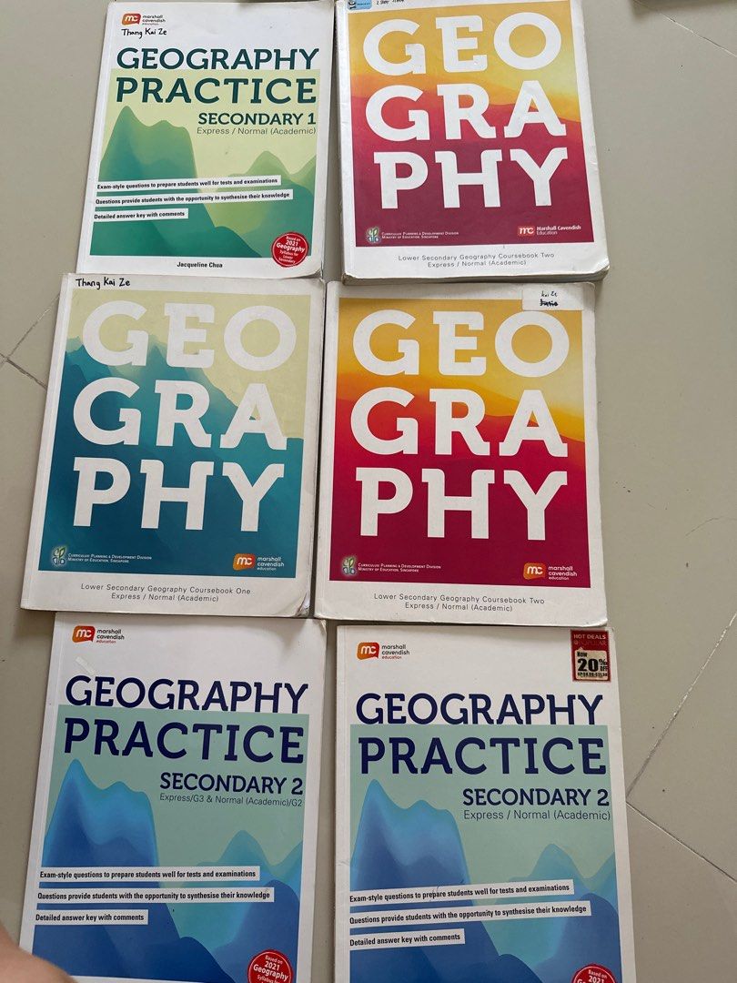 Secondary Geography Textbooks - Practice & Textbook, Hobbies & Toys ...