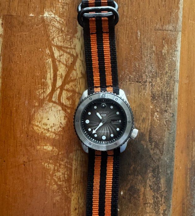 Seiko 5 Naruto Edition Watch, Men's Fashion, Watches & Accessories ...