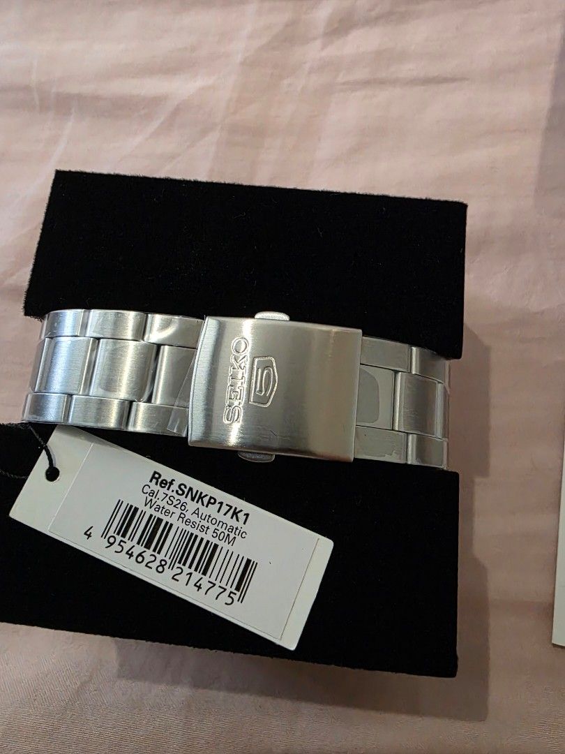 Seiko SNKP17K1 Automatic Watch - Brand New, Men's Fashion, Watches ...