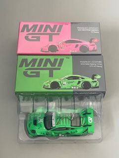 Mini GT Porsche 911 GT3 R #77 AO Racing 2024 IMSA Daytona 24 Hrs GTD ...