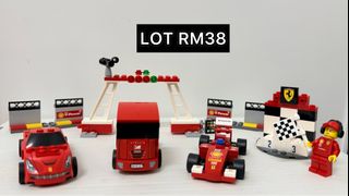 Lego Ferrari Shell V-Power Minifigure Set, Hobbies & Toys, Toys & Games ...