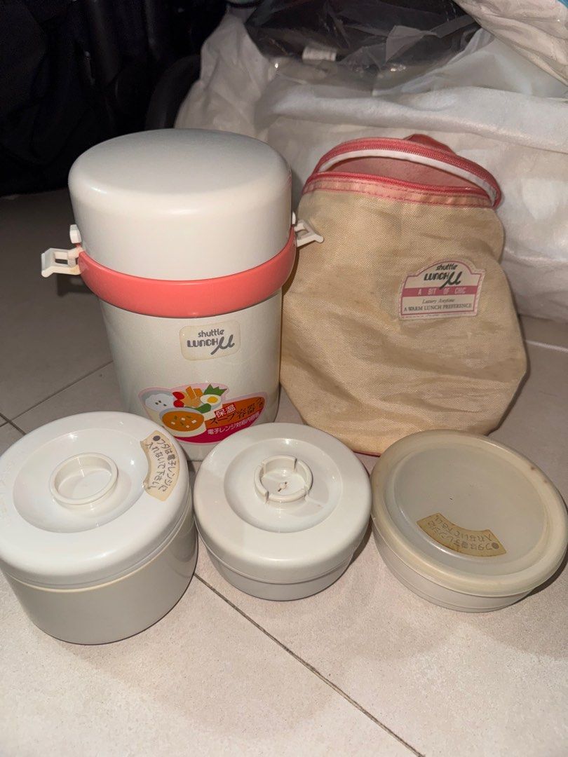 Shuttle Lunch Box Set Made in Japan, Furniture & Home Living ...