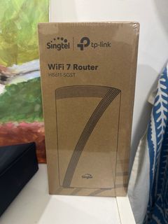Singtel TP-Link WiFi 7 Router HB611-SGST, Computers & Tech, Parts ...