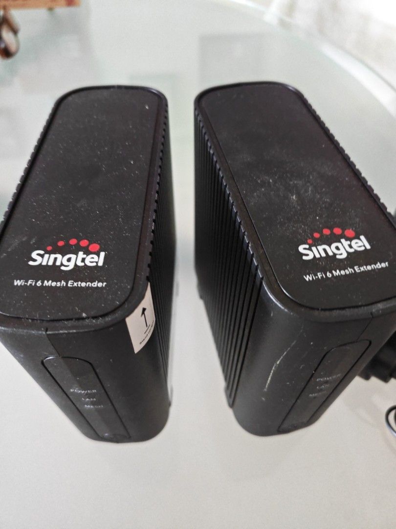 Singtel Wi-Fi 6 Mesh Extender, Computers & Tech, Parts & Accessories ...