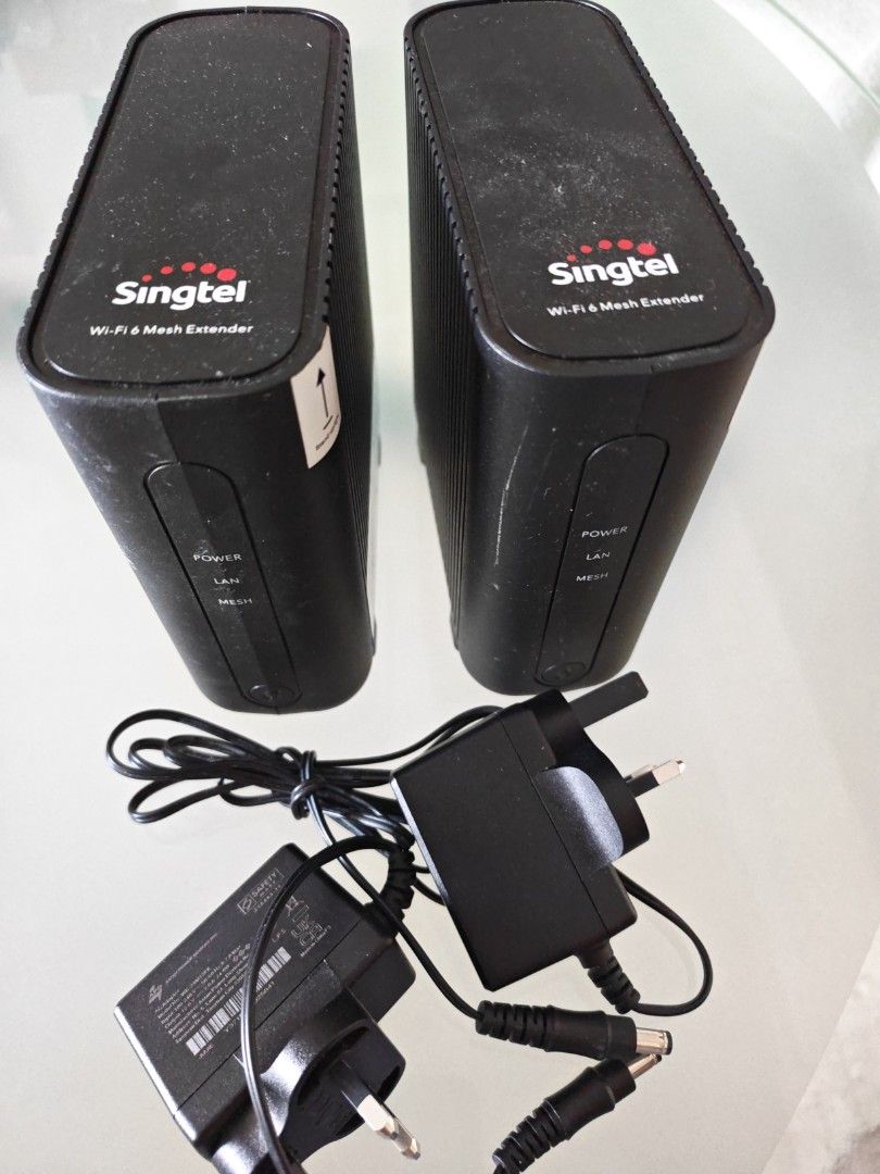 Singtel Wi-Fi 6 Mesh Extender, Computers & Tech, Parts & Accessories ...