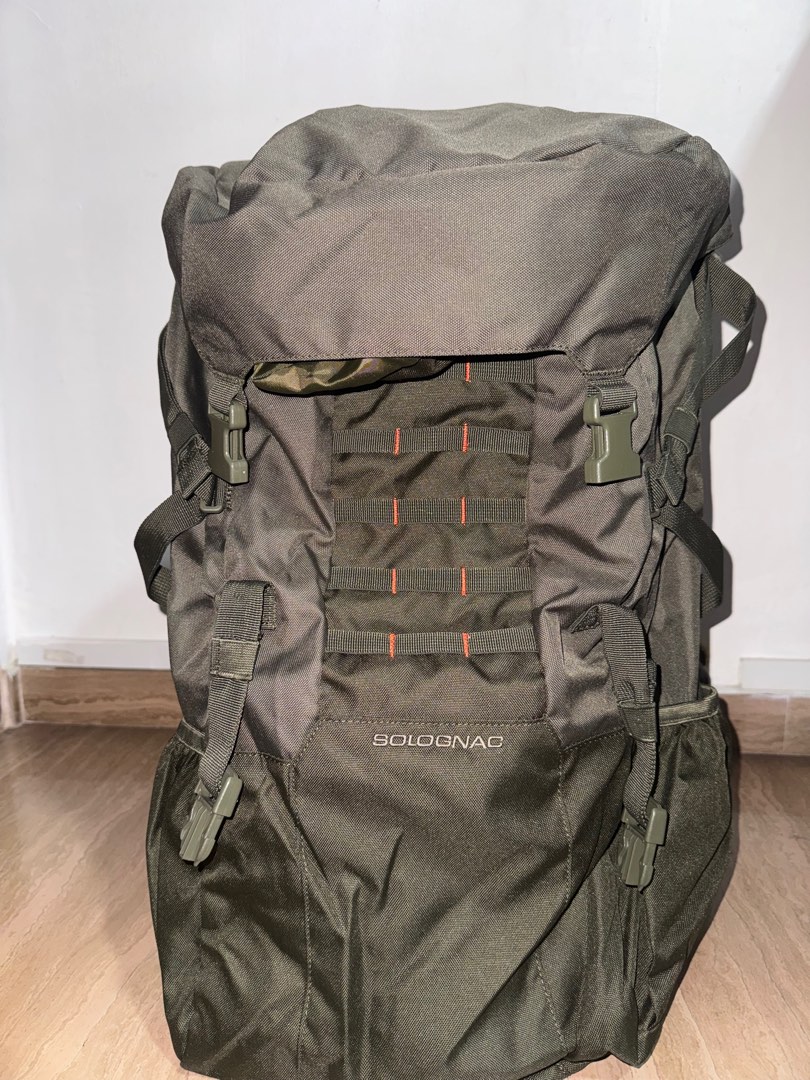 Decathlon Hiking Backpack - Solognac 50L, Men's Fashion, Bags ...