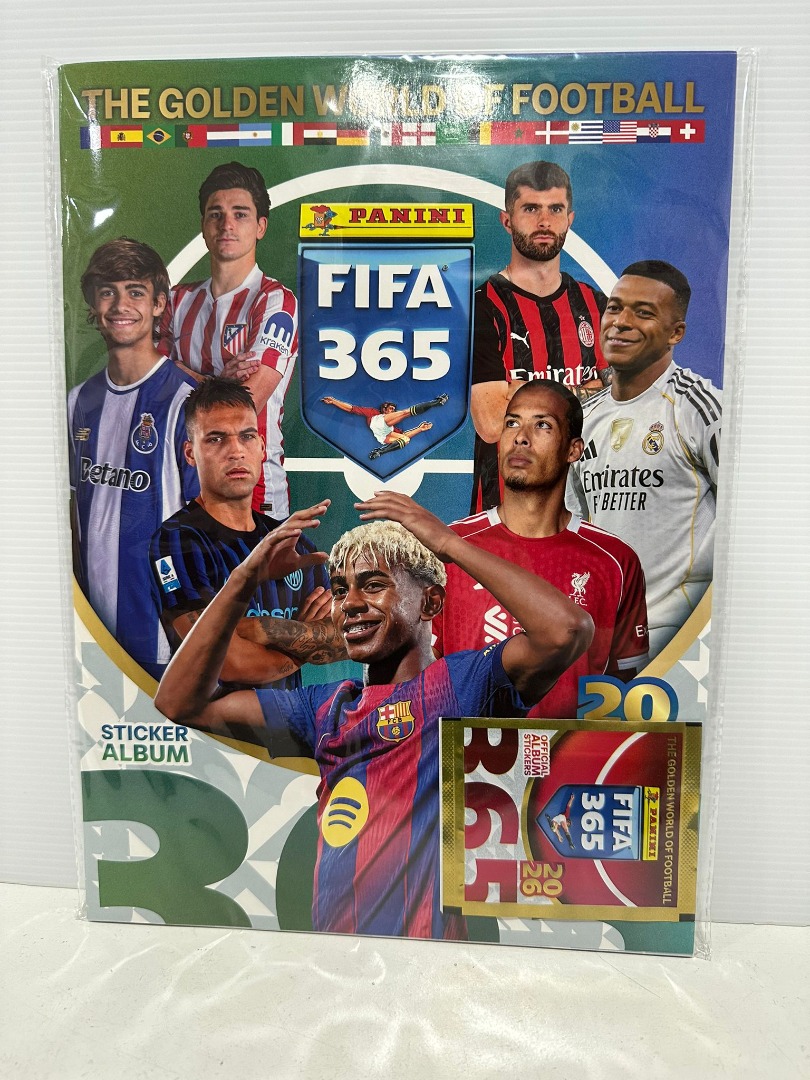 Stickers Ready Stocks Panini Fifa 365 2026 Official Stickers Album