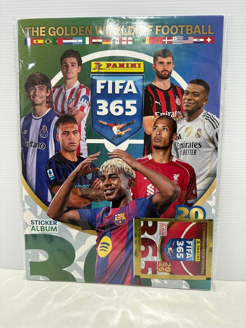 [Stickers] [Ready Stocks] Panini FIFA 365 2026 Official Stickers Album ...