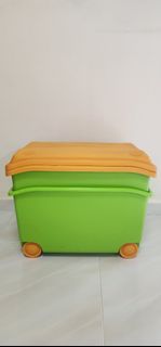 Underbed Storage Box with Wheels, Furniture & Home Living, Home ...