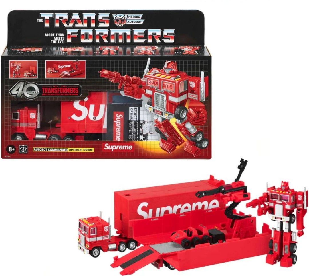 Supreme x Transformers Optimus Prime, Hobbies & Toys, Toys & Games on ...
