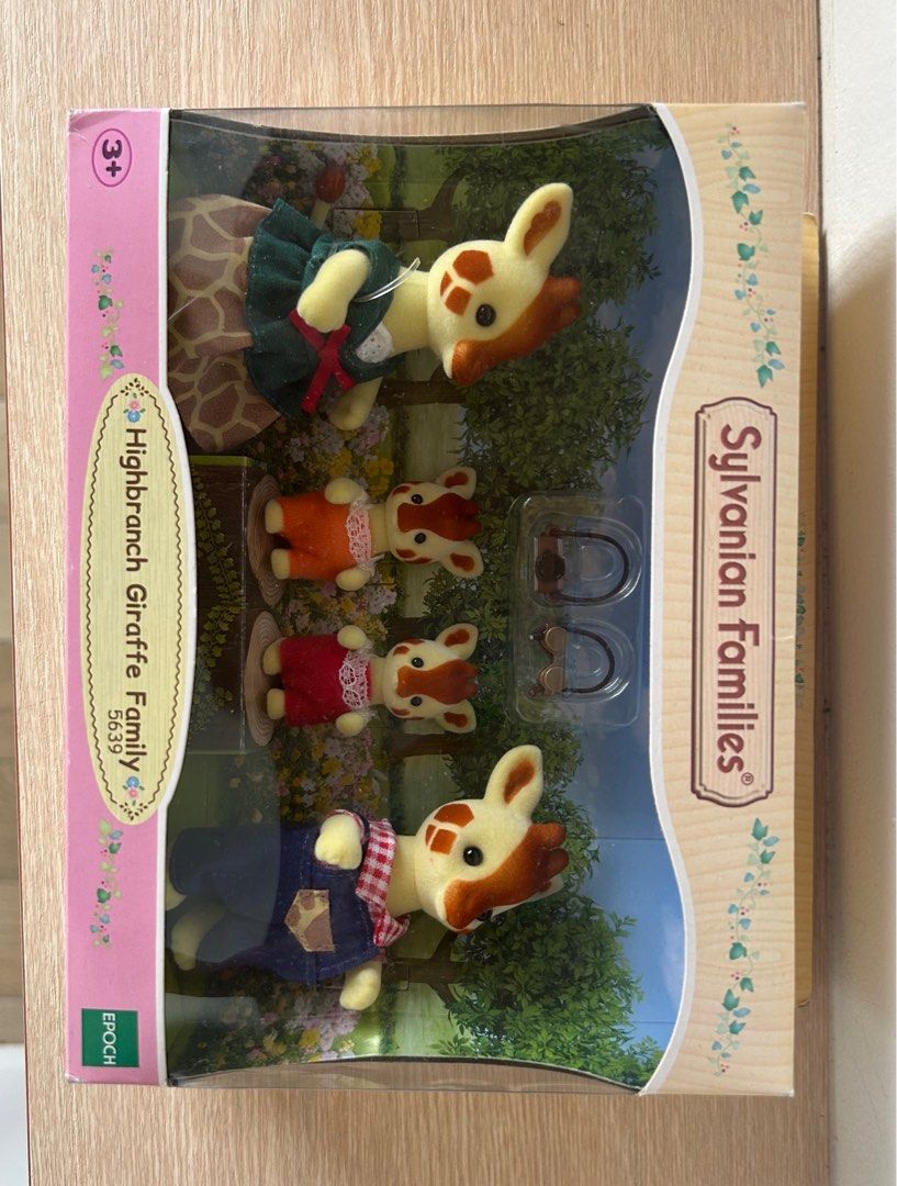 sylvanian family giraffe family, Hobbies & Toys, Toys & Games on Carousell