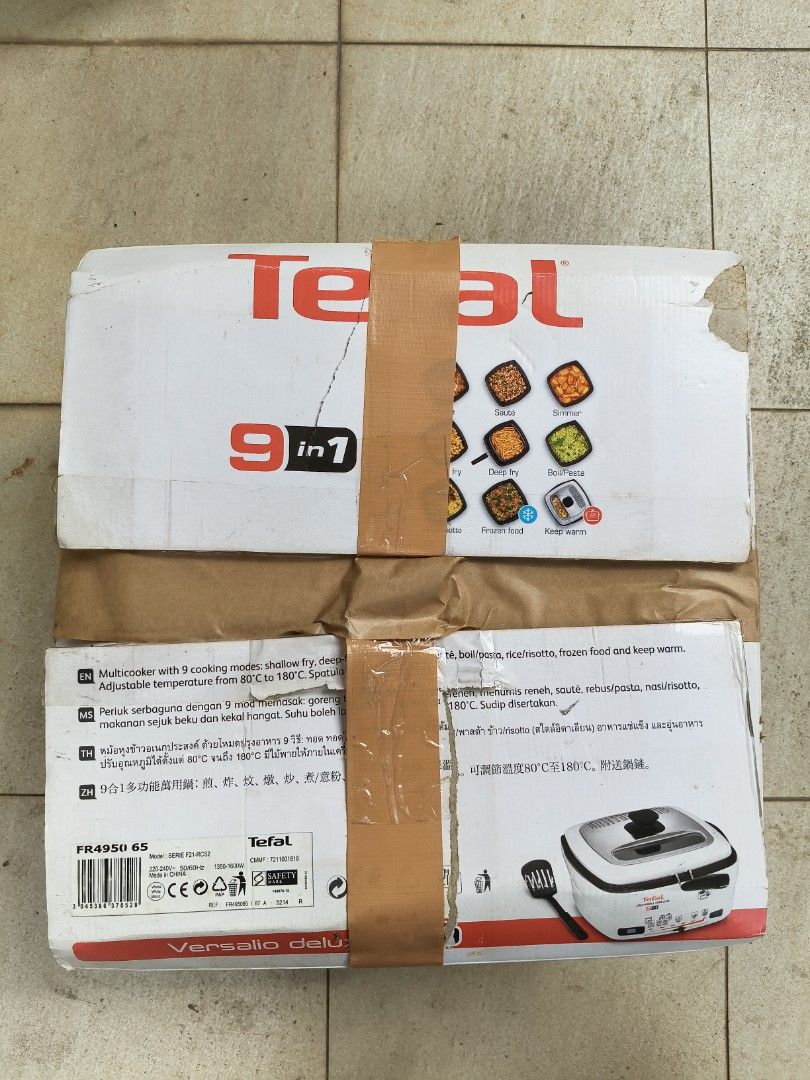 Tefal Versalio Deluxe 9-in-1 Multi Cooker, TV & Home Appliances ...