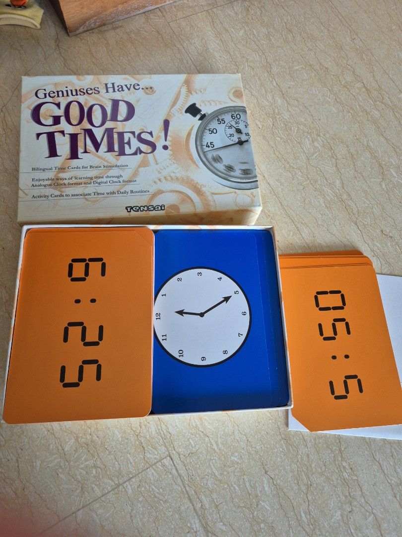 Tensai - Genius Have Good Times! Educational Game, Hobbies & Toys, Toys ...