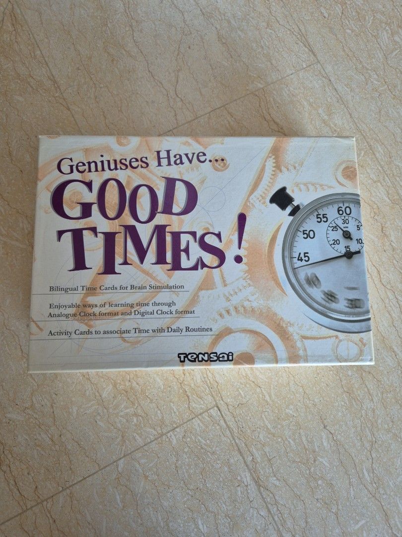 Tensai - Genius Have Good Times! Educational Game, Hobbies & Toys, Toys ...