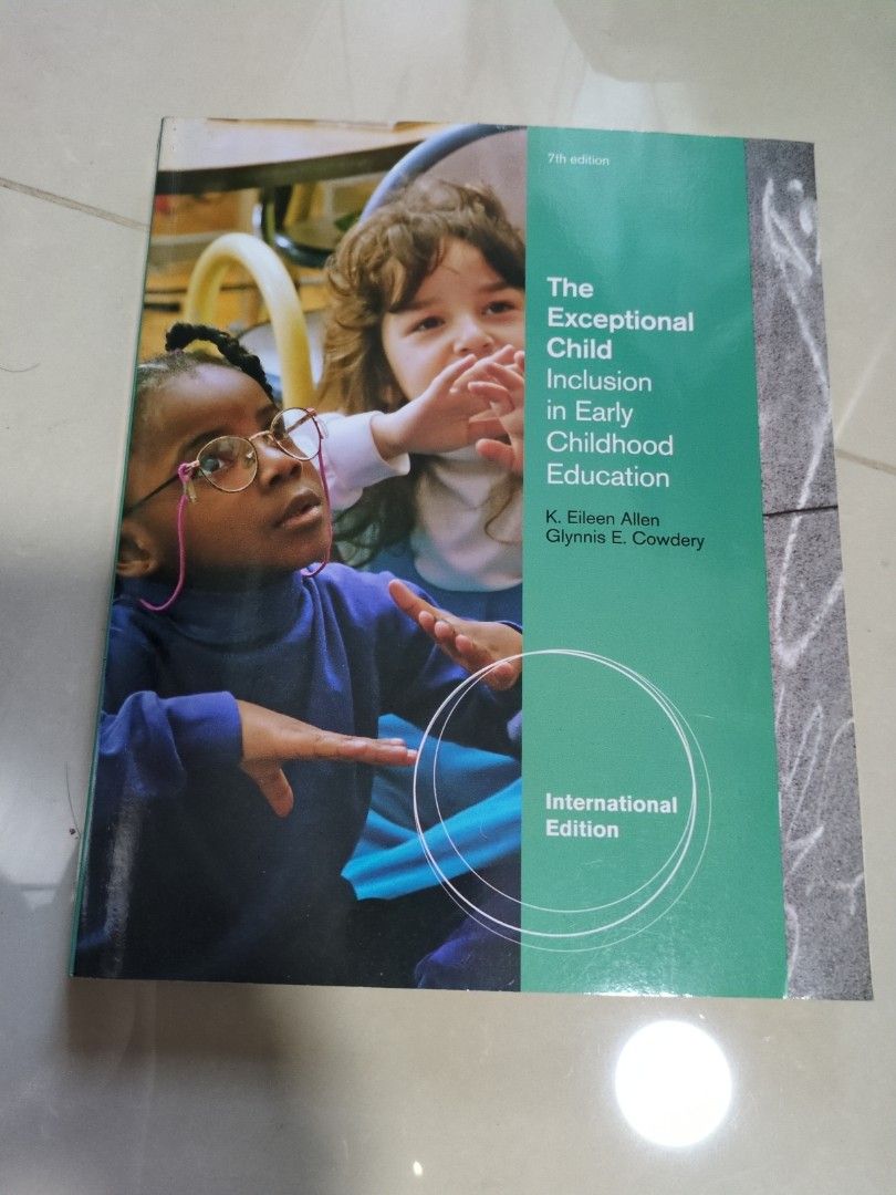 The Exceptional Child Inclusion in Early Childhood Education, Hobbies ...