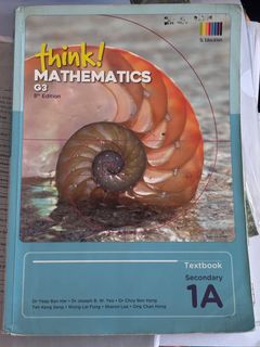 Think! Mathematics G3 Textbook 1A & 1B, Hobbies & Toys, Books ...