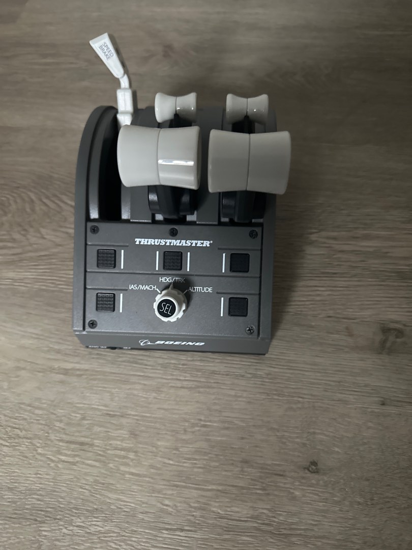 Thrustmaster Boeing TCA Quadrant - Flight Simulator Throttle, Video ...